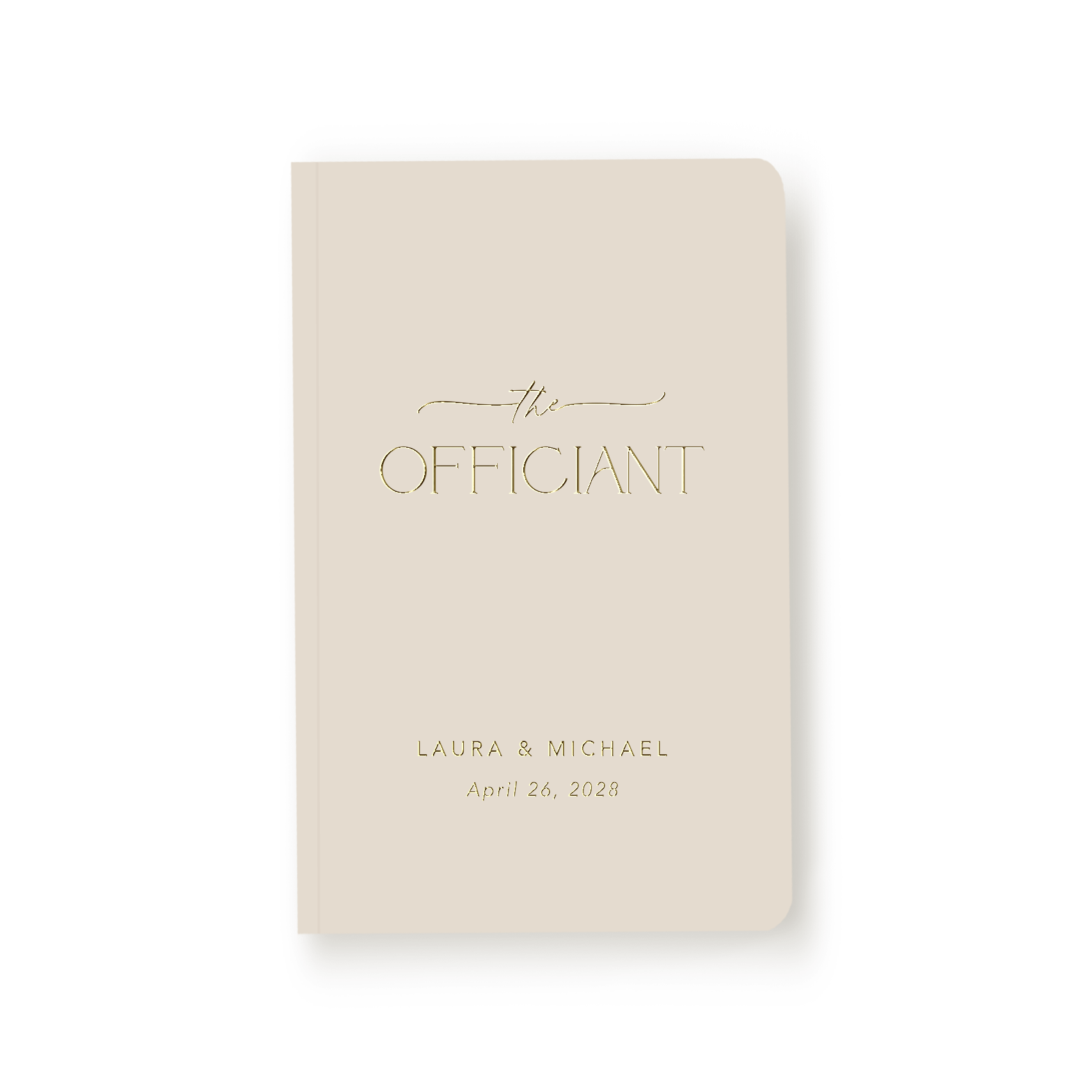 Simple Elegance Officiant Book